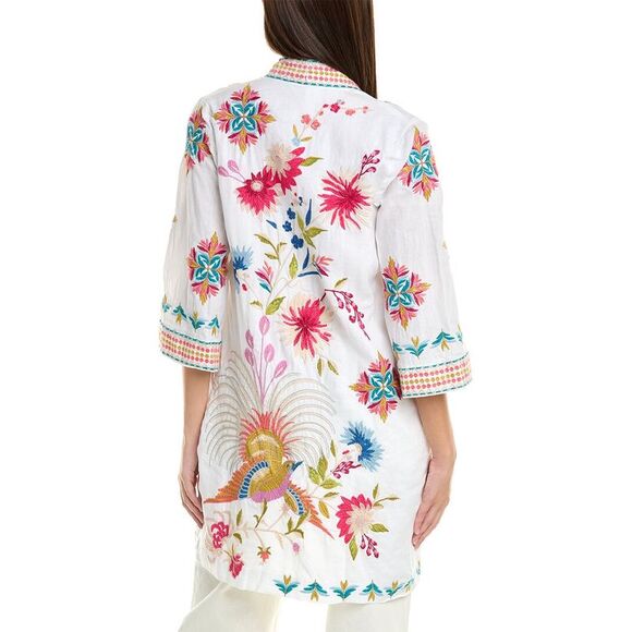 Johnny Was | Tops | Johnny Was Julie Linen Kimono Coat | Poshmark